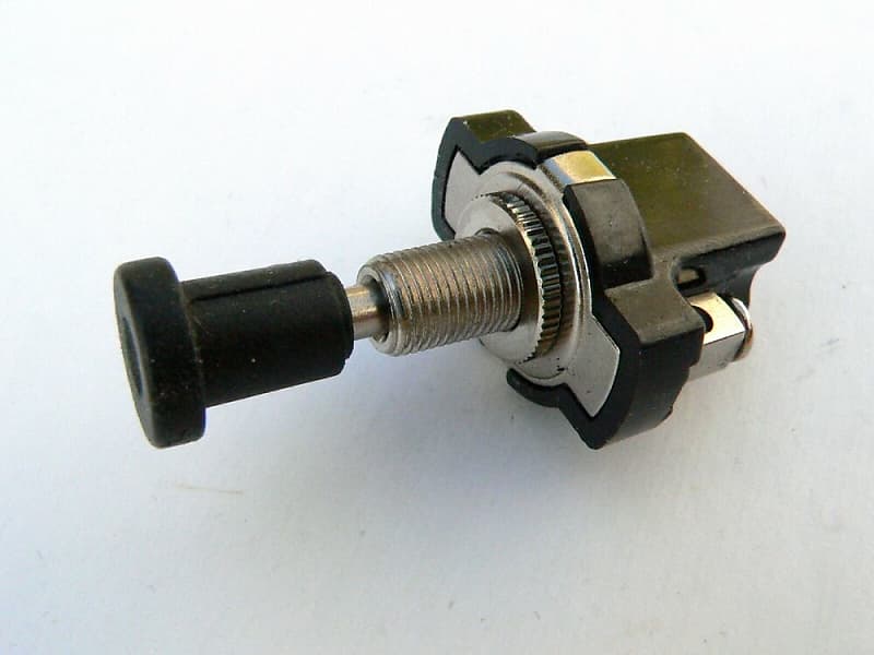 Black Push Pull Switch for control panel or Car dashboard 12V | Reverb