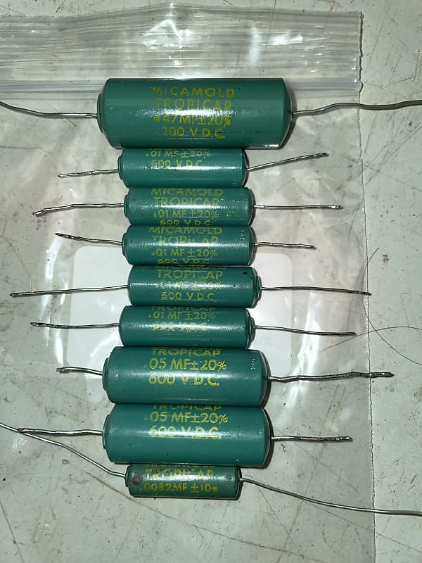 Micamold Tropical Tone caps | Reverb