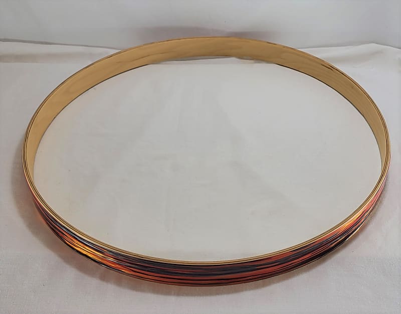 22" 5 Ply Wood Bass Drum Hoop w/ Multi Color Wrap | Reverb