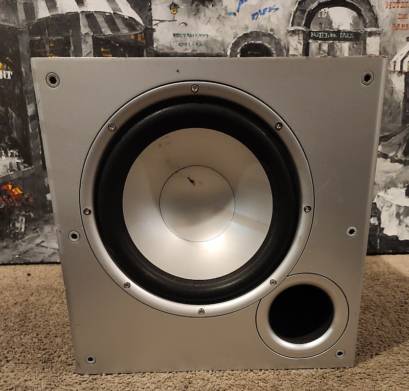 Polk Polk Audio PSW10 Powered subwoofer (Black) 90s - Black | Reverb