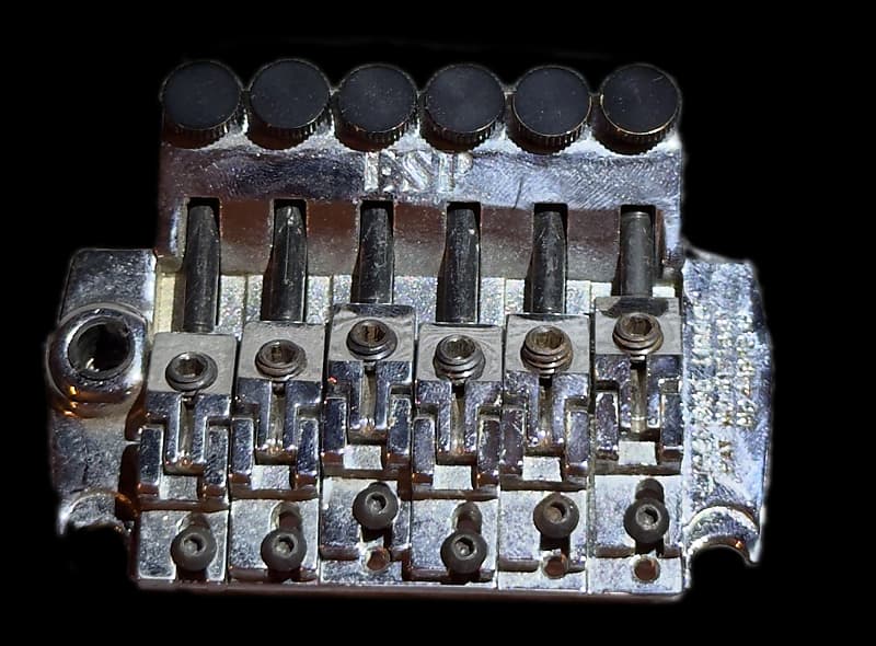 ESP Sinclair 1987 Floyd Rose Tremolo Bridge - Chrome | Reverb