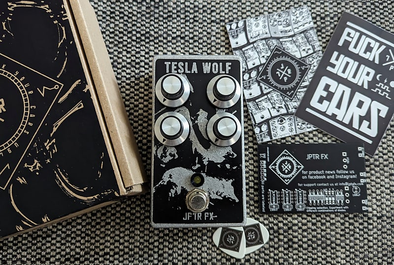 JPTR FX Tesla Wolf V2 - Ultra versatile Overdrive | Reverb Canada