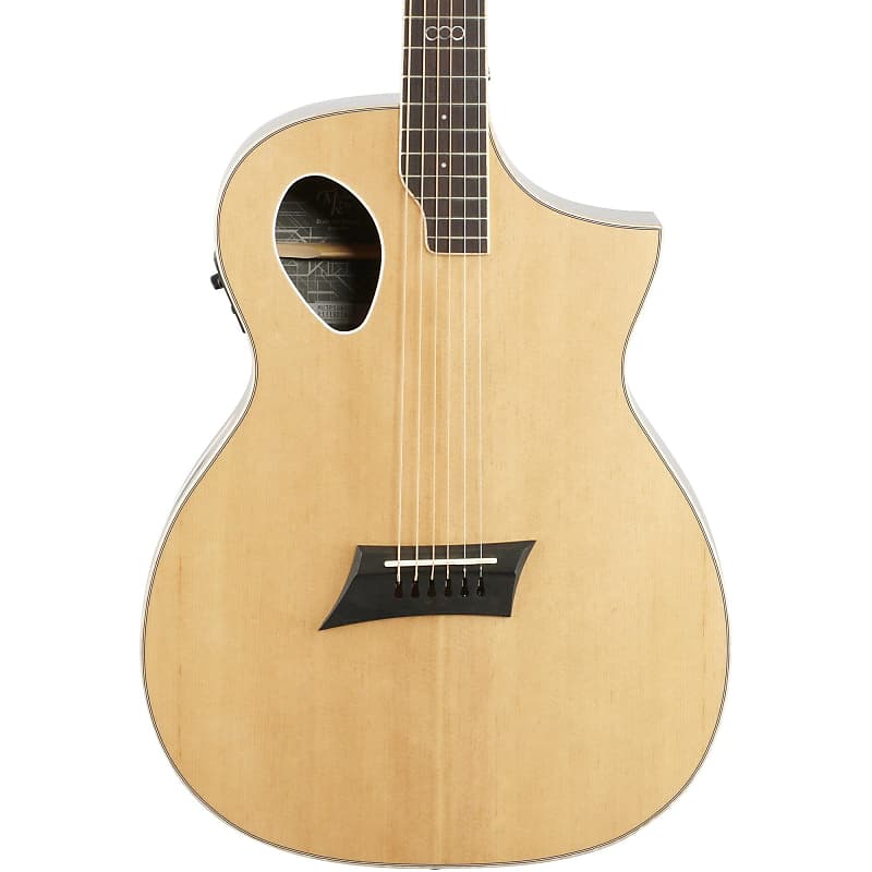 Michael Kelly Triad Port Acoustic-Electric Guitar, Natural, | Reverb
