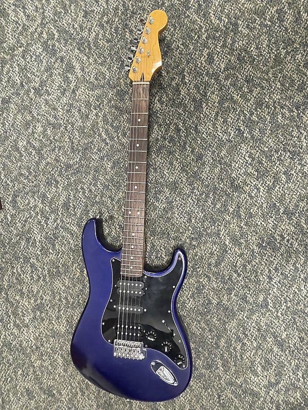 Fender Stratocaster Frankenstrat - Metallic Purple | Reverb