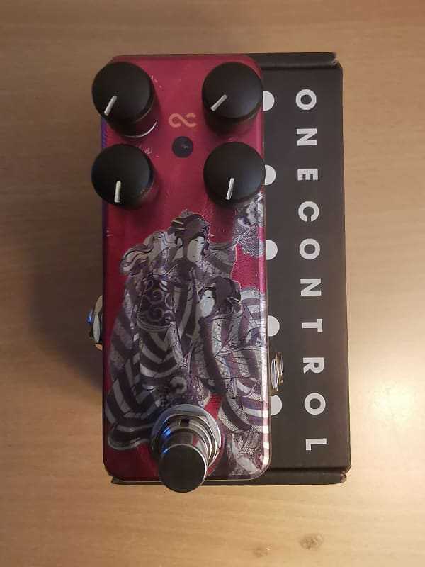 One Control Strawberry Red Overdrive RC Japonism Edition | Reverb UK