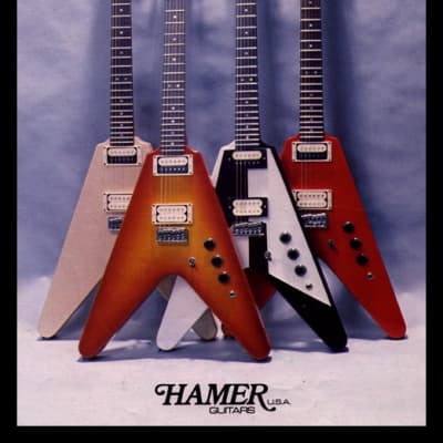 Hamer Vector BB King Bo Diddley Willie Dixon Tommie James | Reverb