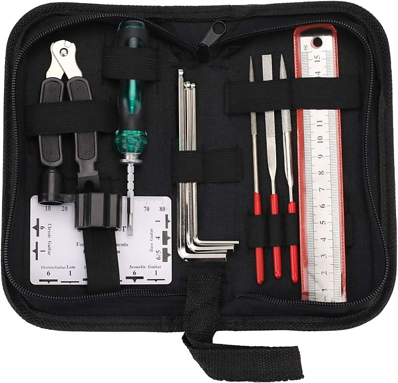 Guitar Repairing Maintenance Tool Kit Includes String | Reverb