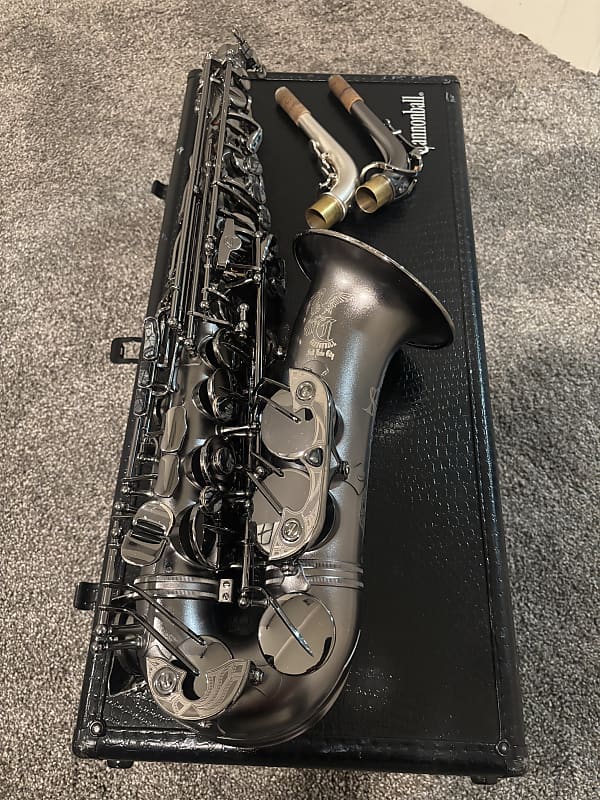 Cannonball Big Bell Stone series Raven Alto Saxophone Black | Reverb