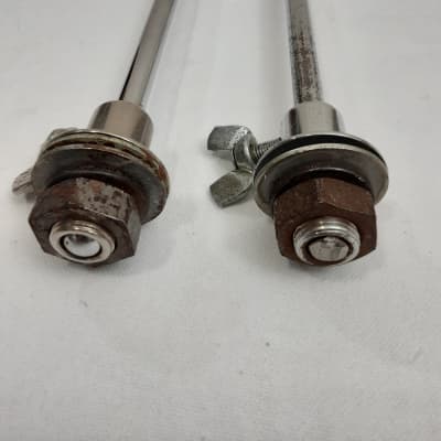 Ludwig /Slingerland Bass Drum Spur Brackets Plus Spurs | Reverb