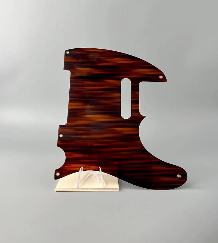 TELECASTER 5 holes Tortoise pickguard - Limited series | Reverb