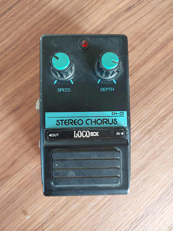 Loco Box CH-01 Stereo Chorus 1980's - Black | Reverb