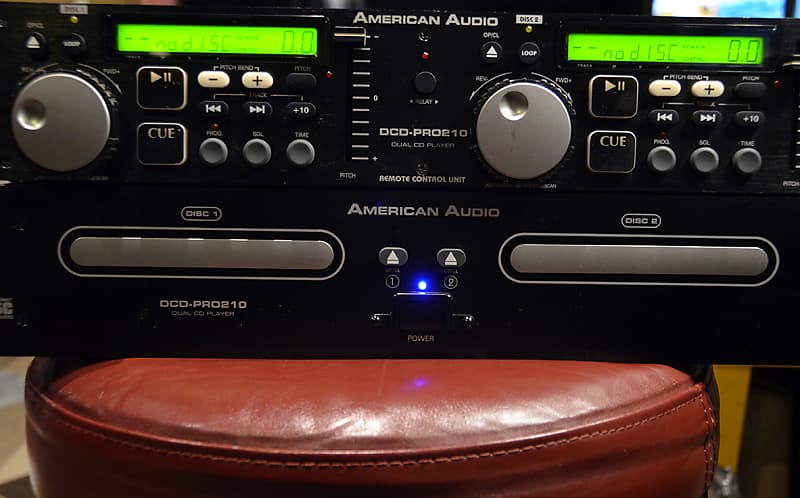 American Audio DCD-PRO210 Professional Dual CD Player – DJ | Reverb