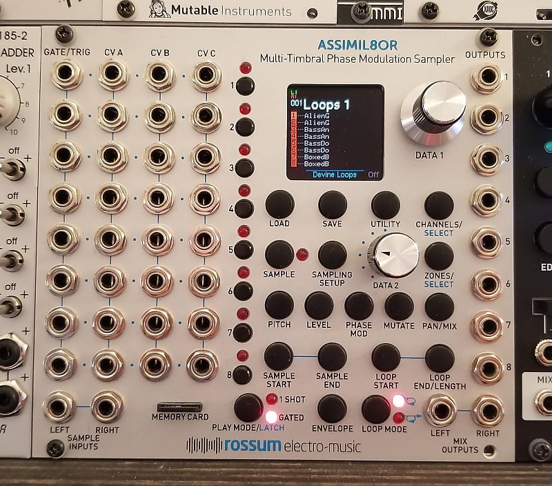 Rossum-Electro Assimil8or Eurorack Sampler CV Audio 2019 | Reverb