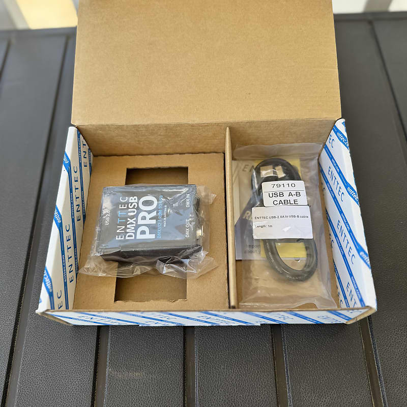 ENTTEC DMX USB Pro 512-Ch USB DMX Interface | Reverb