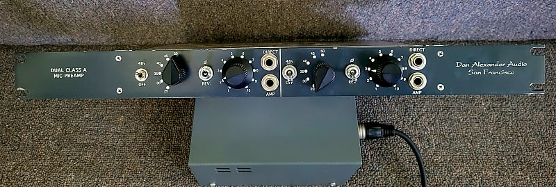 Dan Alexander Audio Dual Class A Mic Preamp Type 1 Neve Parts | Reverb