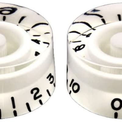 Allparts PK-0130-025 White Speed Knobs | Reverb