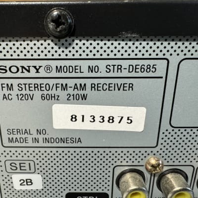 Sony STR-DE685 Receiver HiFi Stereo Vintage 5.1 Channel Home | Reverb