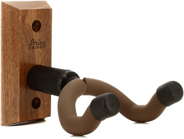 String Swing CC01K Guitar Keeper Hanger - Black Walnut | Reverb
