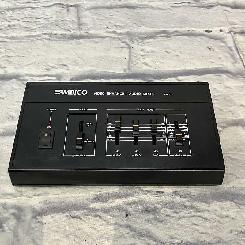 Ambico Video Enhancer/Audio Mixer | Reverb