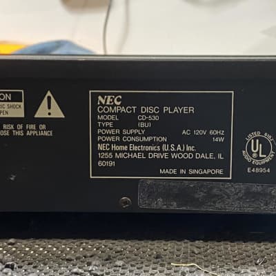 NEC CD-530 - Inexpensive CD Player! | Reverb