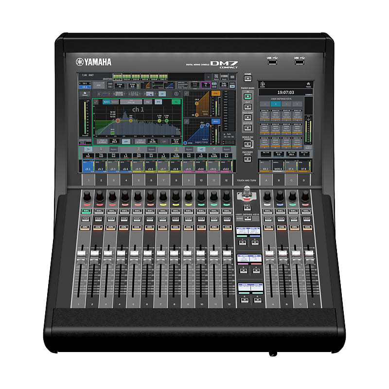 Yamaha DM7C - Professional 72-channel Single Bay Digital | Reverb
