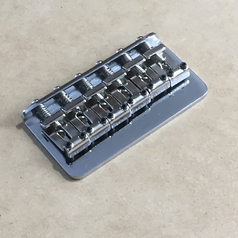 Vintage Reissue Hard Tail String Through Body Bridge NOS | Reverb