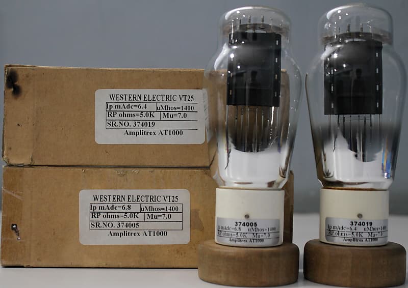 1MP VT25 WESTERN ELECTRIC Leaf Getter Made in USA Amplitrex | Reverb