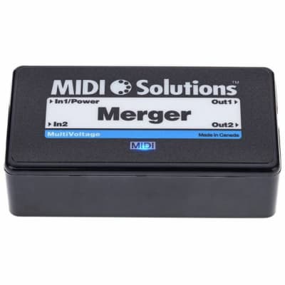 MIDI Solutions Merger V2 2-Input MIDI Merger | Reverb UK