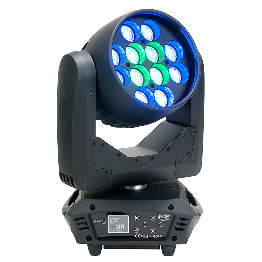 Elation RAYZOR-Q12-Z 260w RGBW Quad LED Light w/ Zoom | Reverb