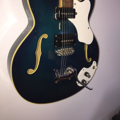 Mosrite Celebrity 1 1968 INK BLUE | Reverb