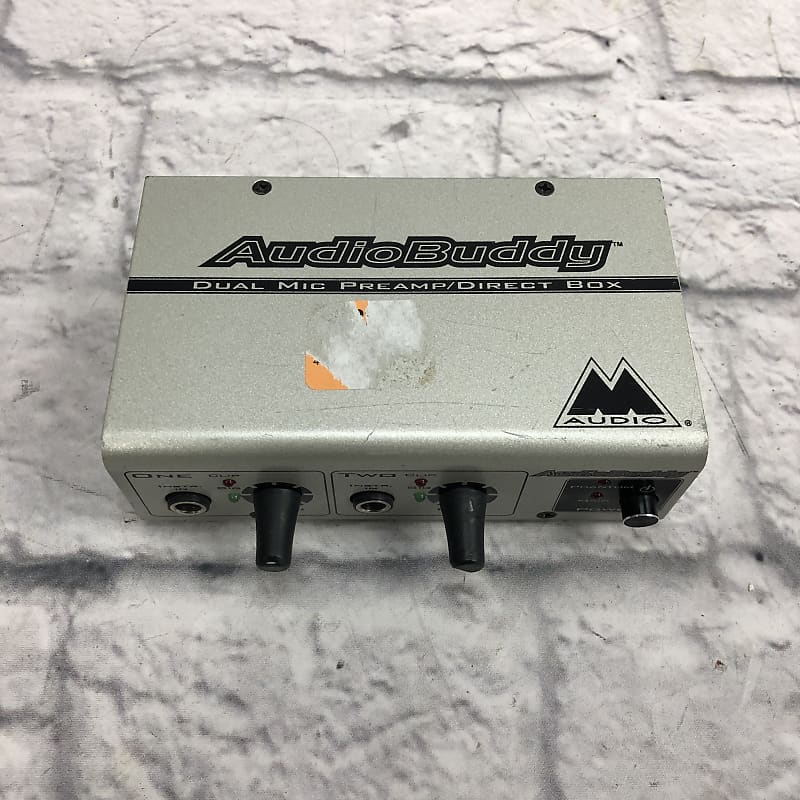 M-Audio Audio Buddy Dual Mic Preamp / Direct Box | Reverb