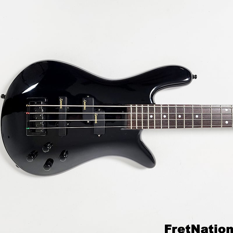 Kramer Spector NS-2A 4-String Bass Black K-Haz 9.08lbs NS | Reverb