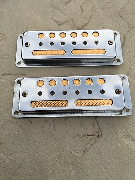 Teisco Gold Foil vintage pickups set | Reverb