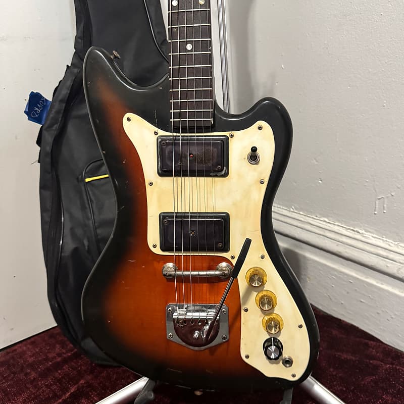 Supro Normandy Offset Guitar - Valco Pickups - Smooth Tremolo | Reverb