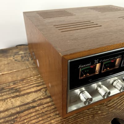 Sansui QS-500 4 Channel Rear Amplifier 1970's Quad hifi | Reverb