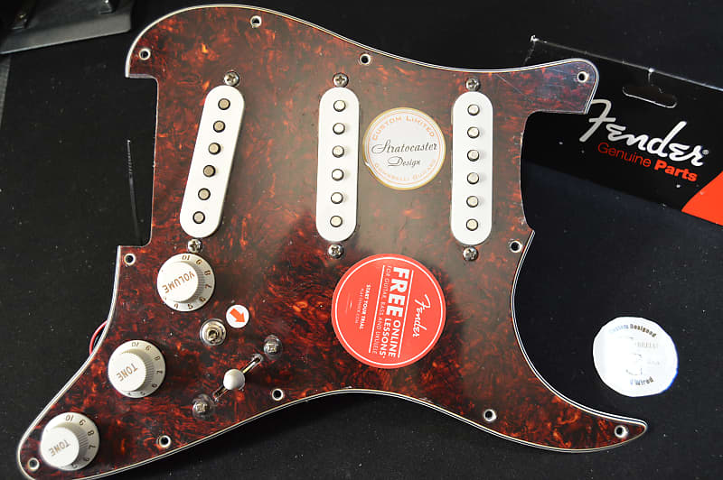 Genuine Fender Limited Edition Stratocaster Loaded PIckguard | Reverb