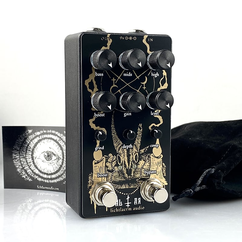 Lichtlaerm Audio Altar Doom Sludge Fuzz Distortion Pedal 2024 | Reverb