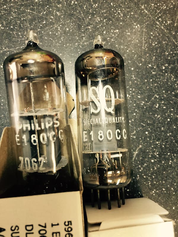 Philips 7062 / E180CC SQ 12AT7 Upgrade 1982 Amperex USA | Reverb