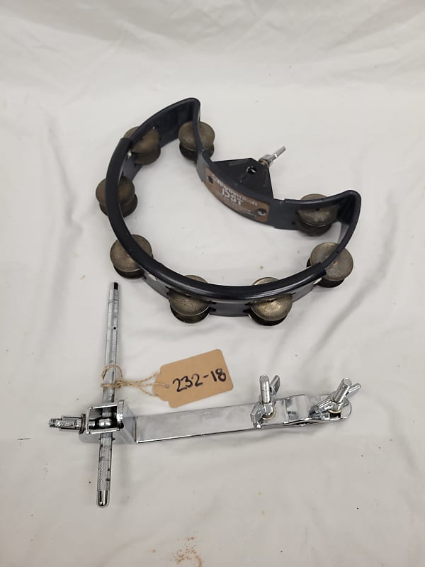 Rhythm Tech DST Drum Set Tambourine W/ Clamp-On Mount | Reverb