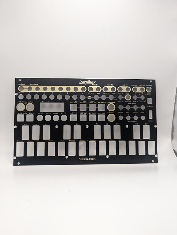 Endorphin.es Ground Control Black Faceplate | Reverb