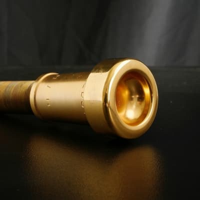 Pre-Owned Monette Raja P3-STC Trumpet in Brushed Gold Plate! | Reverb