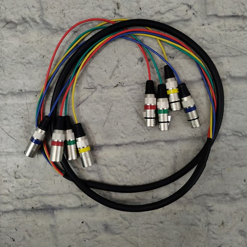 EBXYA 6ft 4-Channel XLR Snake | Reverb