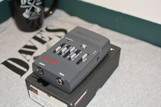 Fishman Pro-EQ II 4 band eq preamp Gray | Reverb UK