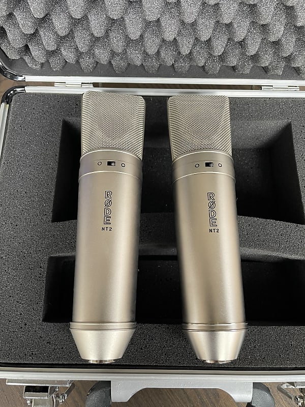 RODE NT2 early 2000's - Silver | Reverb