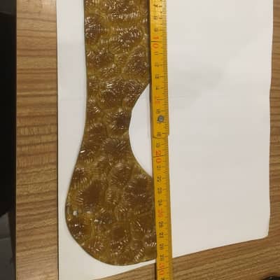 Unusual Vintage Textured Acoustic Scratchplate Pickguard | Reverb