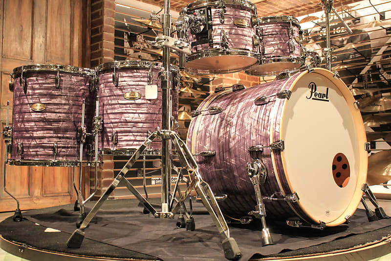 Pearl Session Studio Select Amethyst 5pcs Drum Set | Reverb