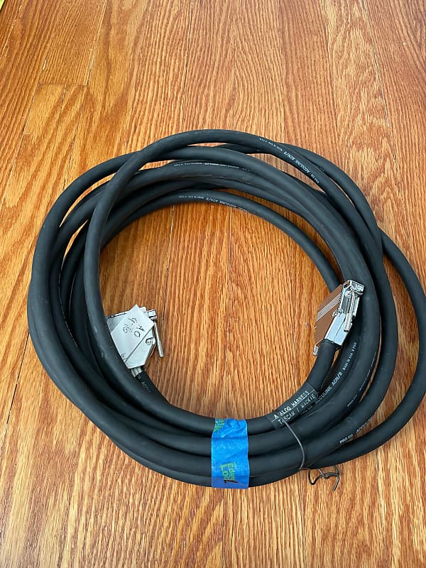 Acculink DB25 to DB25 D-sub snake 23-24' Black | Reverb