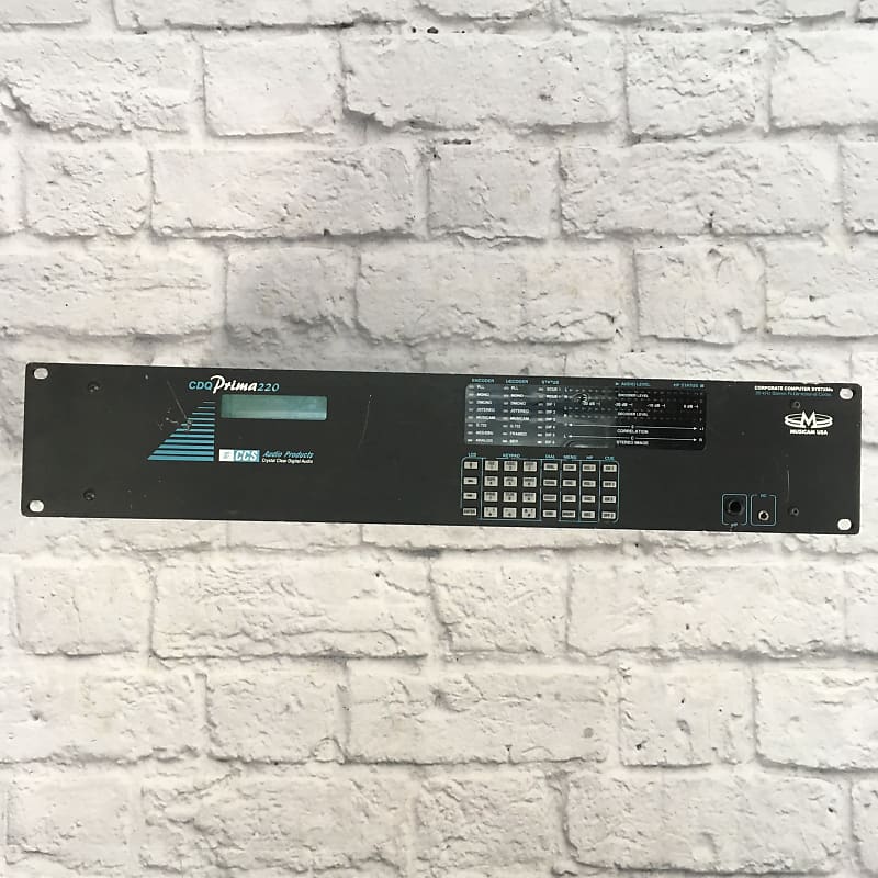 CDQ Prima 220 Stereo Digital Audio Codec | Reverb
