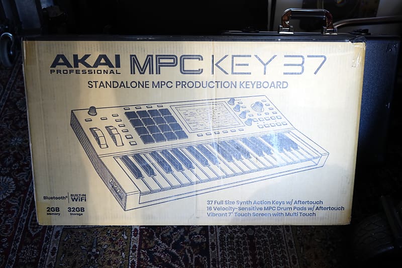 Akai MPC 37 Key Brand New Sealed in the Box +1TB SD Card | Reverb
