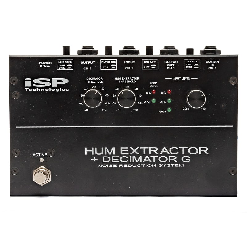 ISP Technologies - Hum Extractor + Decimator G - Noise | Reverb